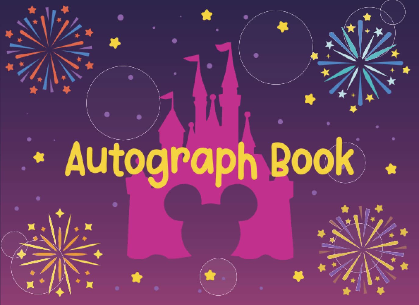 Autograph Book: Create your own customizable memory book by collecting ...