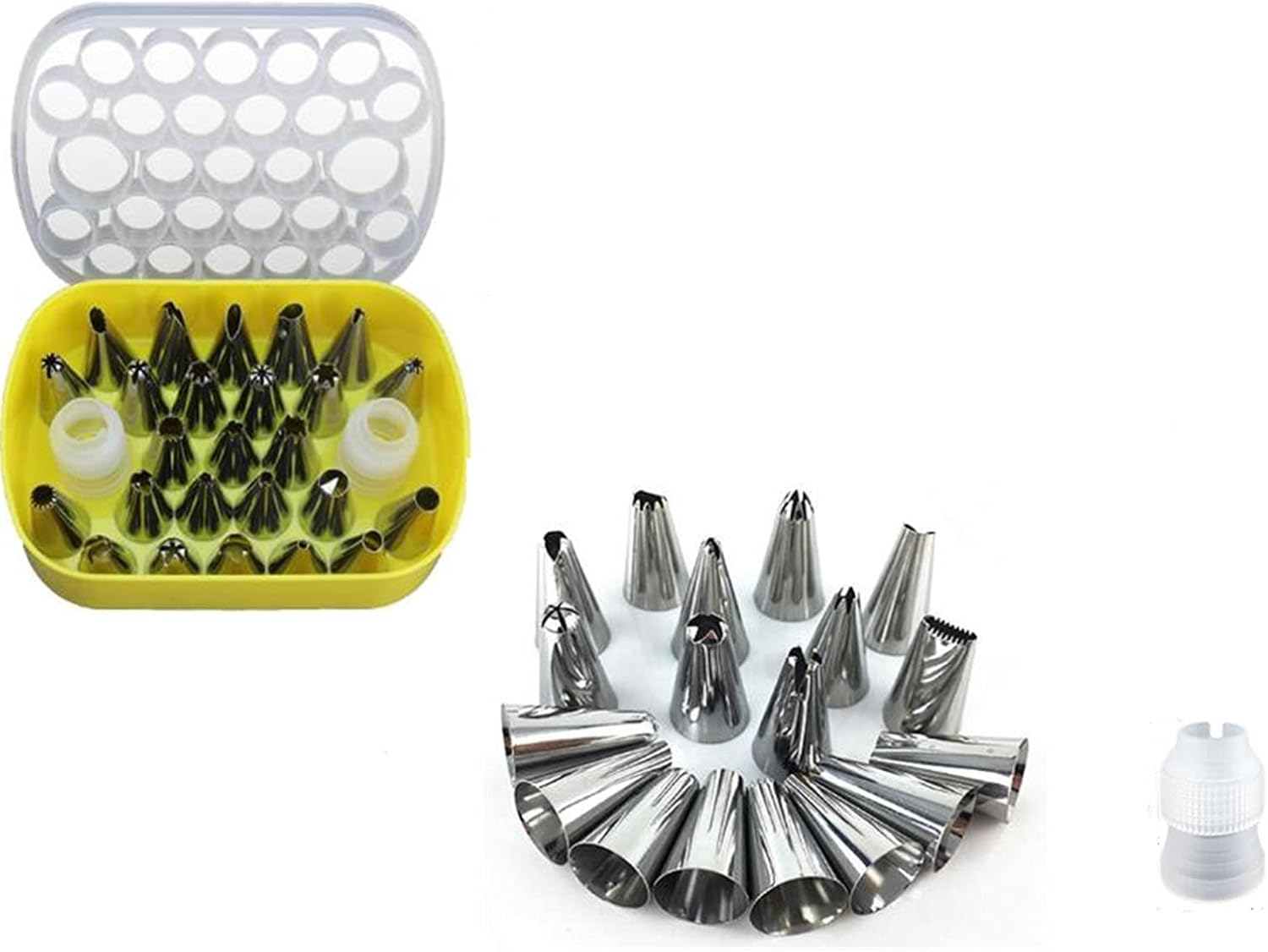 Amazon.com: 25 Pieces Cake Cupcake Decorating Tools Kits Supplies ...