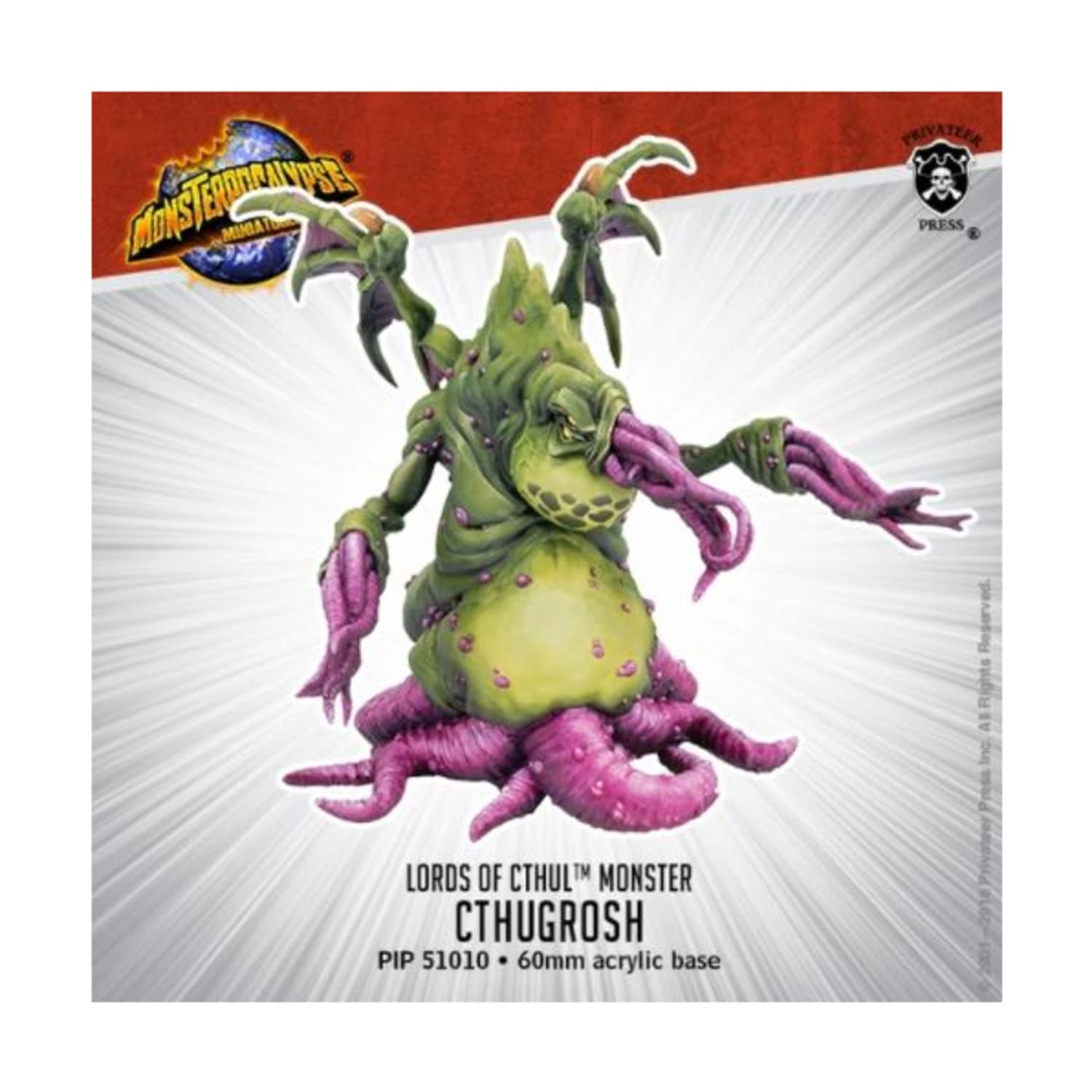 Amazon.com: Privateer Press PIP51010 Monsterpocalypse: Cthugrosh ...