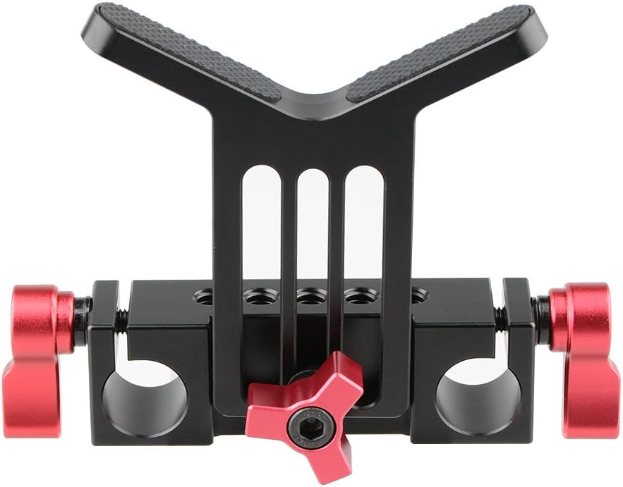 Buy CAMVATE Lens Support 15mm Rod Clamp Rail Block for DSLR Rig Rod ...