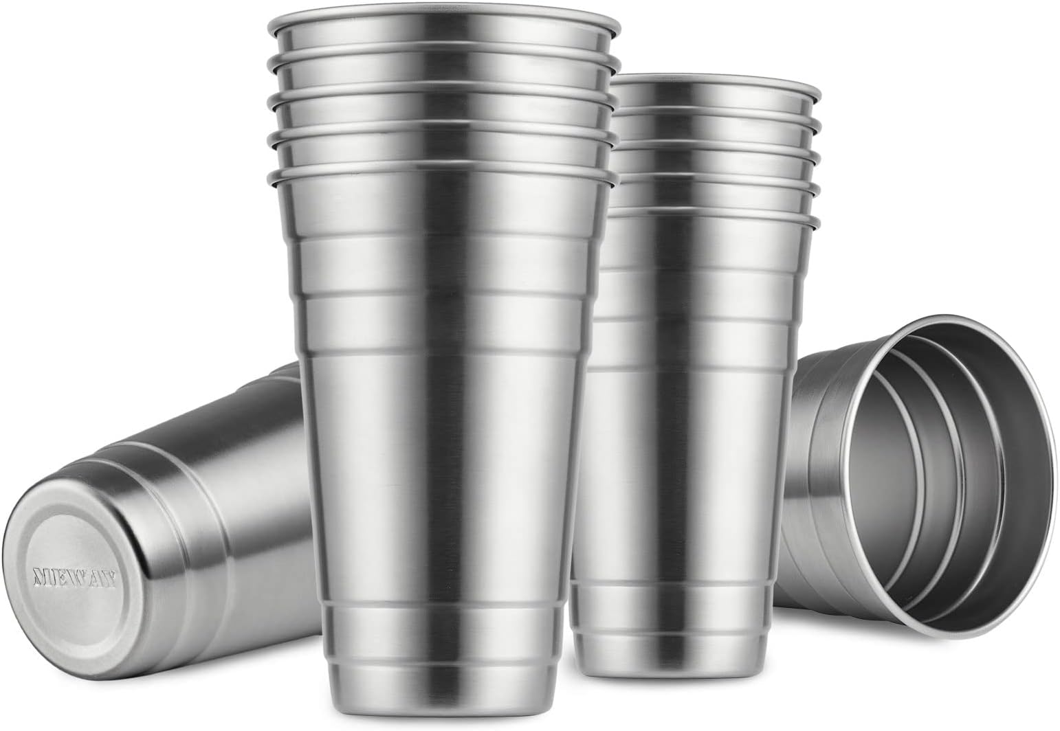 Amazon.com | Iron Eagle Stainless Steel Cups, AMERICA FOREVER Laser ...