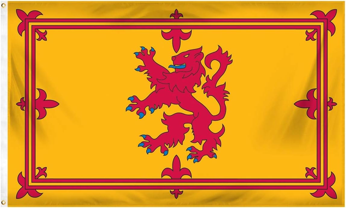 Amazon.com : Royal Flag Scotland Rampant Lion Flag 3 x 5 NEW 3x5 Foot ...