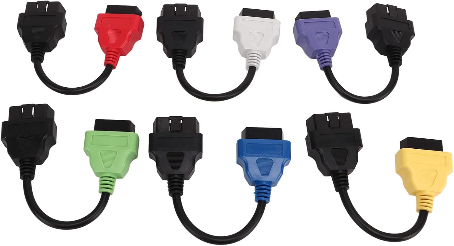 Amazon.com: OBD2 Adapter Cable, 6 Pcs for MultiECUScan Adapter Cable ...