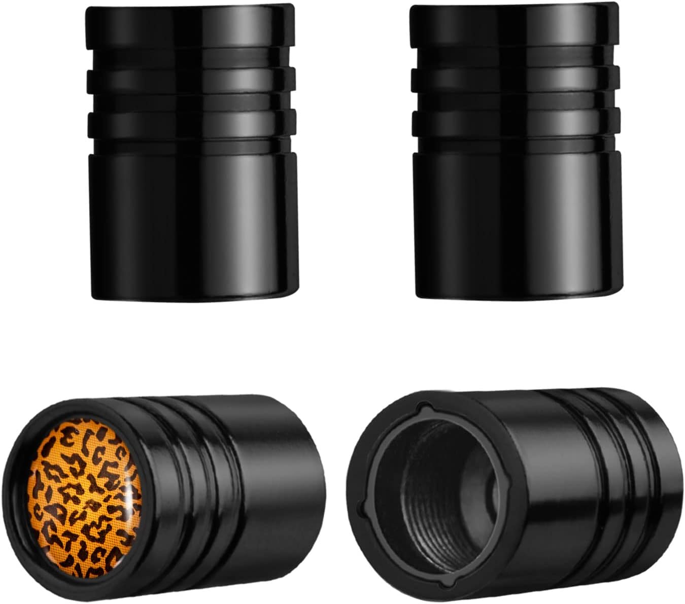Amazon.com: GRAPHICS & MORE Leopard Print - Tire Rim Wheel Valve Stem ...