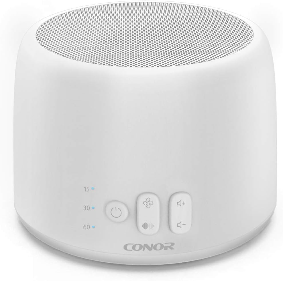 Amazon.com: Wall Plug in White Noise Machine for Office Privacy & Noise ...