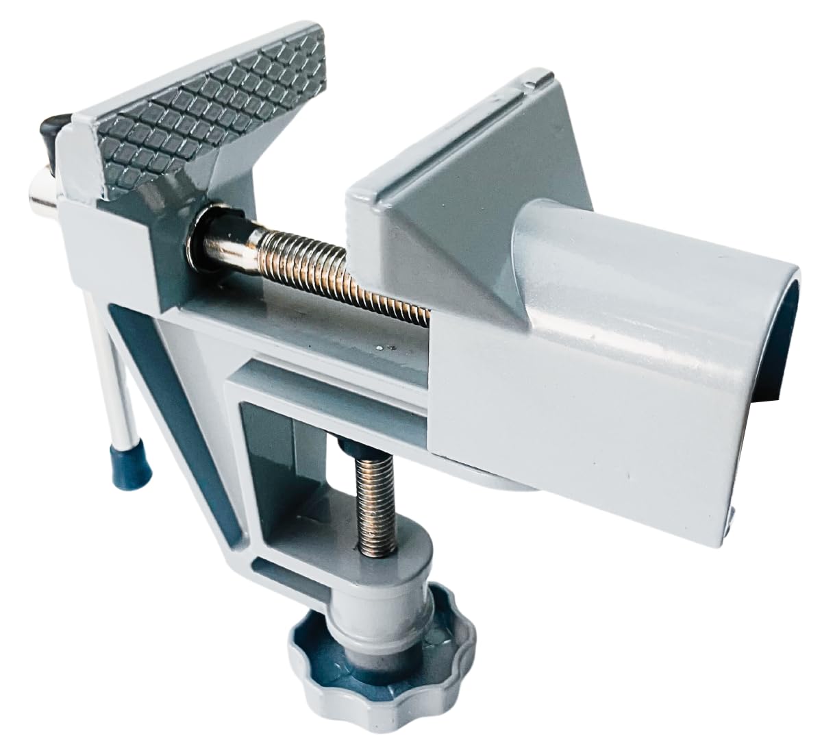 BENCH WIZARD Portable Table Vise | 5" (12.7 cm) Height | 40 mm Opening ...