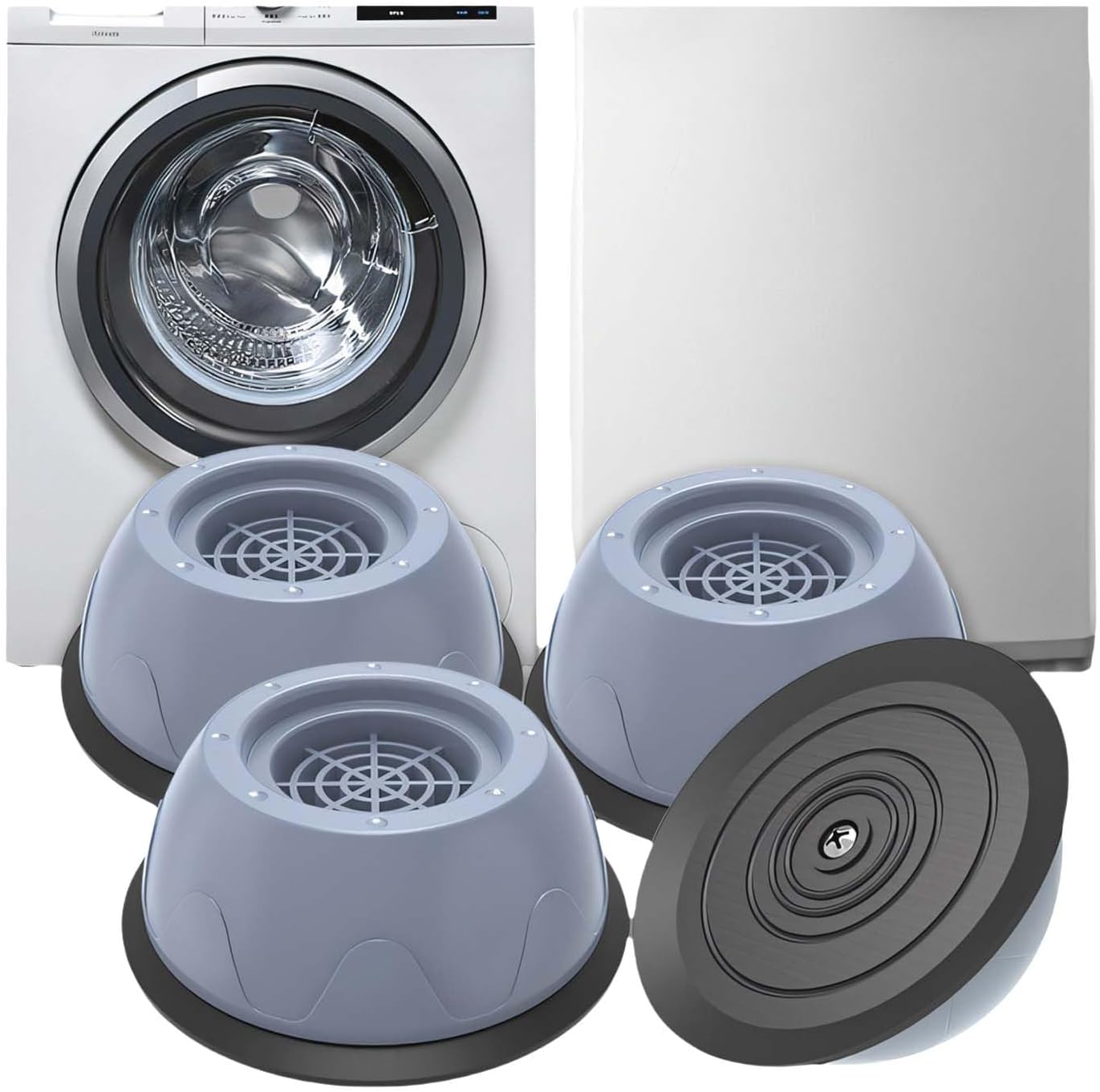 Amazon.com: Anti Vibration Pads for Washing Machine,4 Pcs Reduce Noise ...