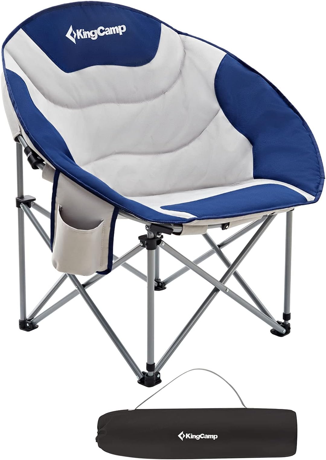 KESSER® Campingstuhl faltbar bis 150 kg Angelstuhl Faltstuhl Klappstuhl ...