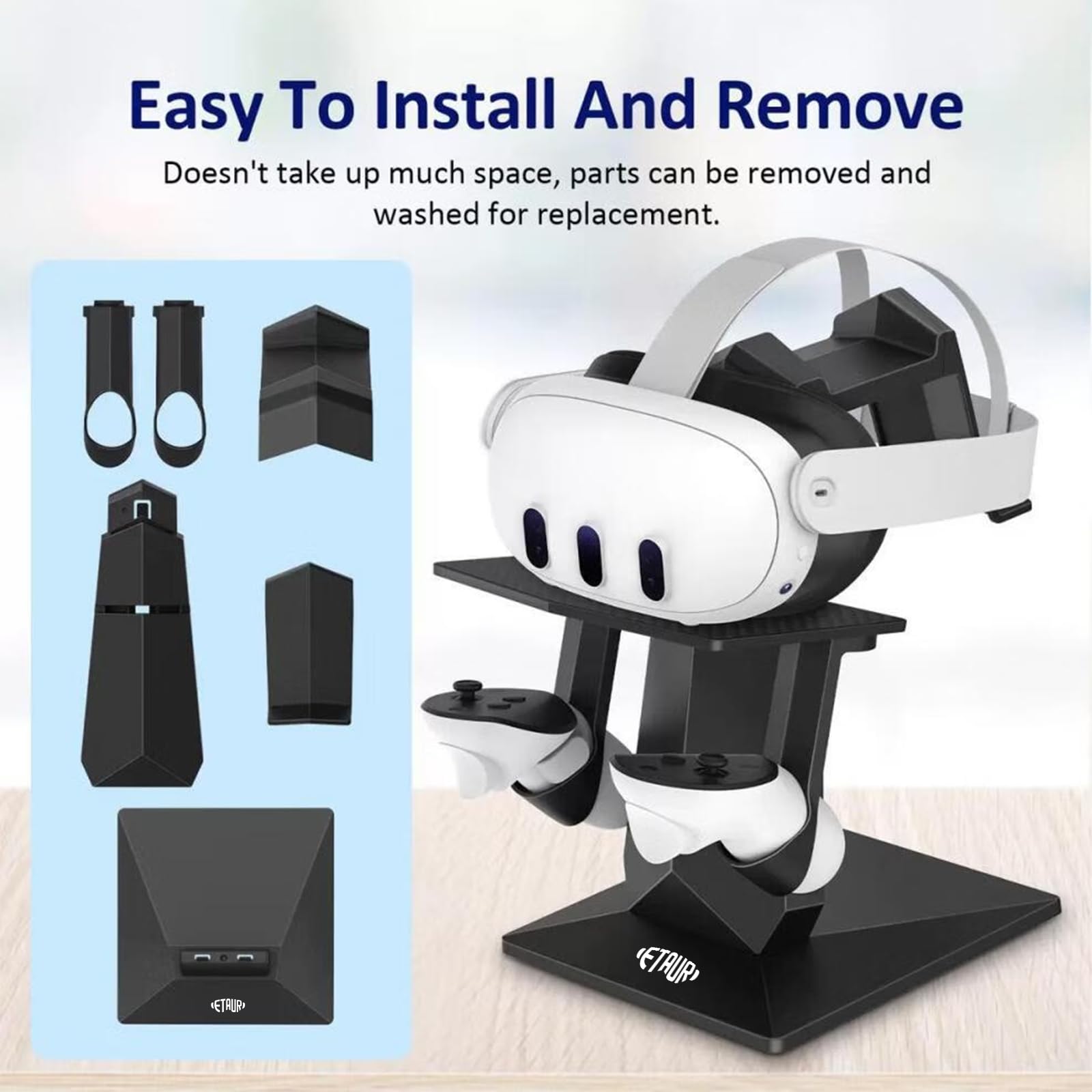 Oculus Quest 3 VR Stand Accessories Compatible With Vision Pro/RiftS ...