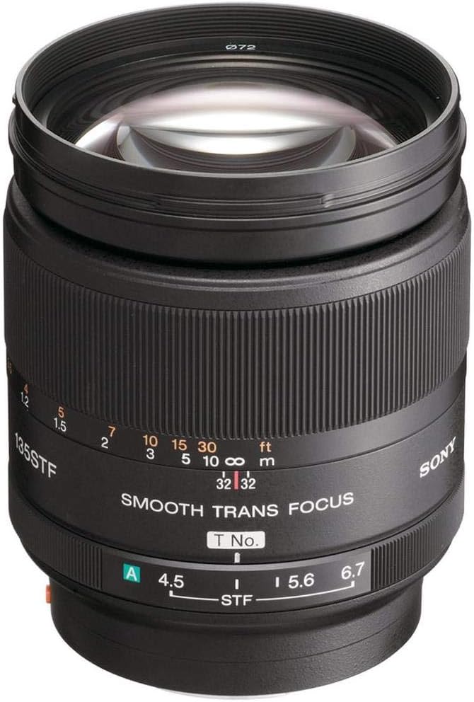 Amazon.com : Sony SAL-135F28 135mm f/2.8 (T4.5) STF Telephoto Lens for ...