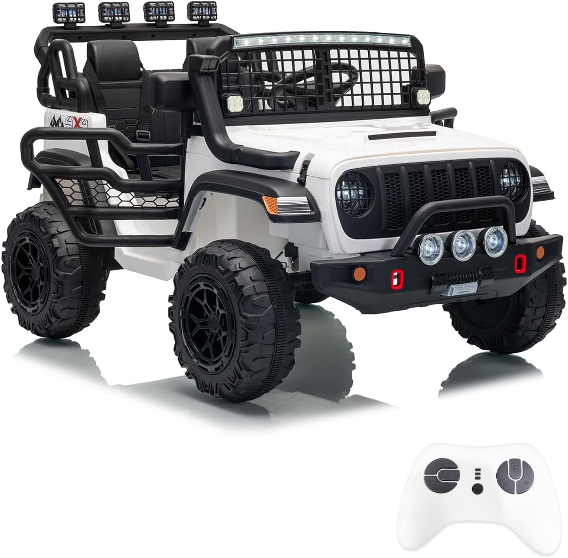 Amazon.com: GarveeLife 24V 2 Seats Kids Ride on Car with Remote Control ...
