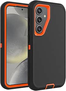 Amazon.com: WOGROO for Samsung Galaxy S25 Case, Heavy-Duty Tough Rugged Shockproof Drop ...