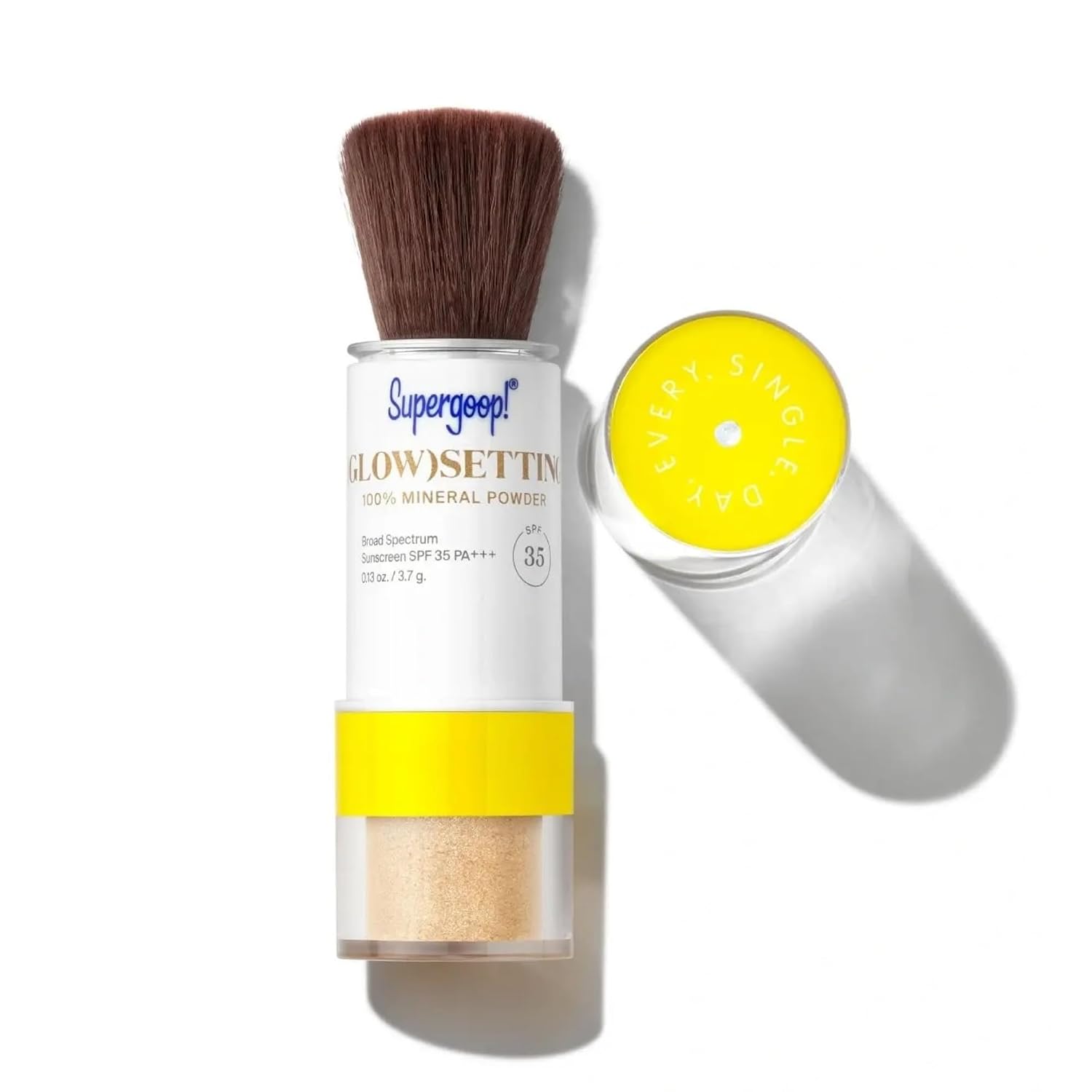 Amazon.com : Supergoop! (Glow) setting 100% Mineral Powder SPF 35 ...