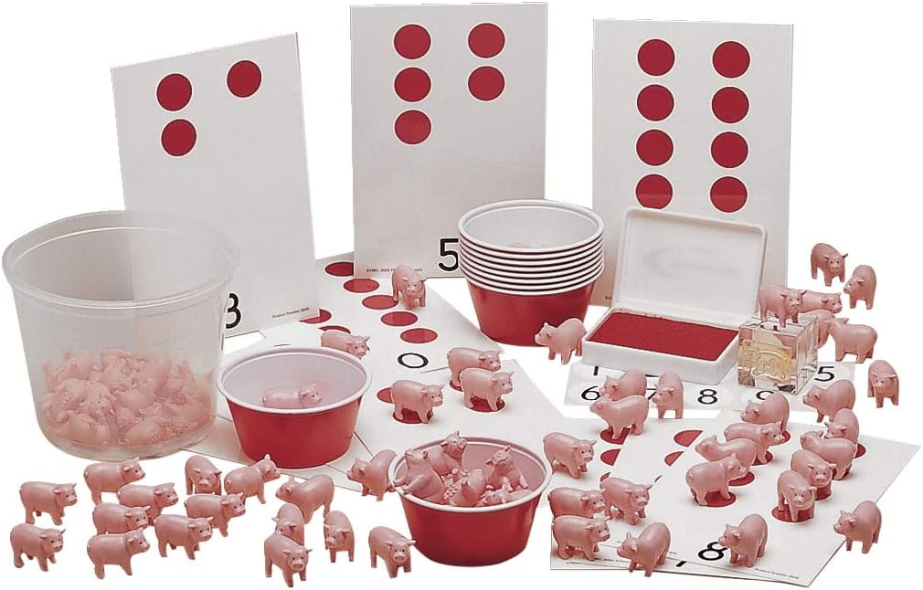 Primary Concepts Count-a-Pig Counting Kit : Amazon.co.uk: Stationery ...