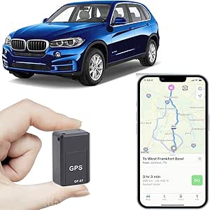 Amazon.com: Mini GPS Tracker for Vehicles - Magnetic GPS Device Real ...