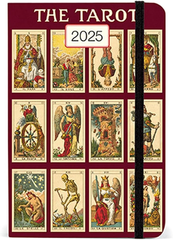 Amazon.com : Cavallini & Co. Tarot 2025 Pocket Weekly Planner, 4"x6" : Office Products