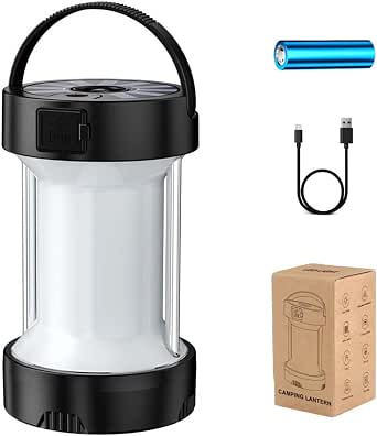 QICHEN camping luz, Luces de camping，recargable multifuncional LED ...