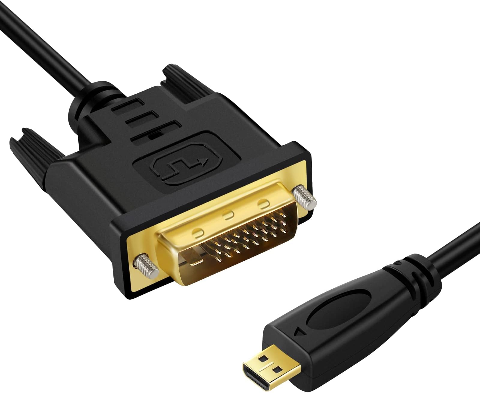Amazon.co.jp: Twozoh Micro HDMI - DVIケーブル Micro HDMI 1.4 - DVI 24+1ピン ...