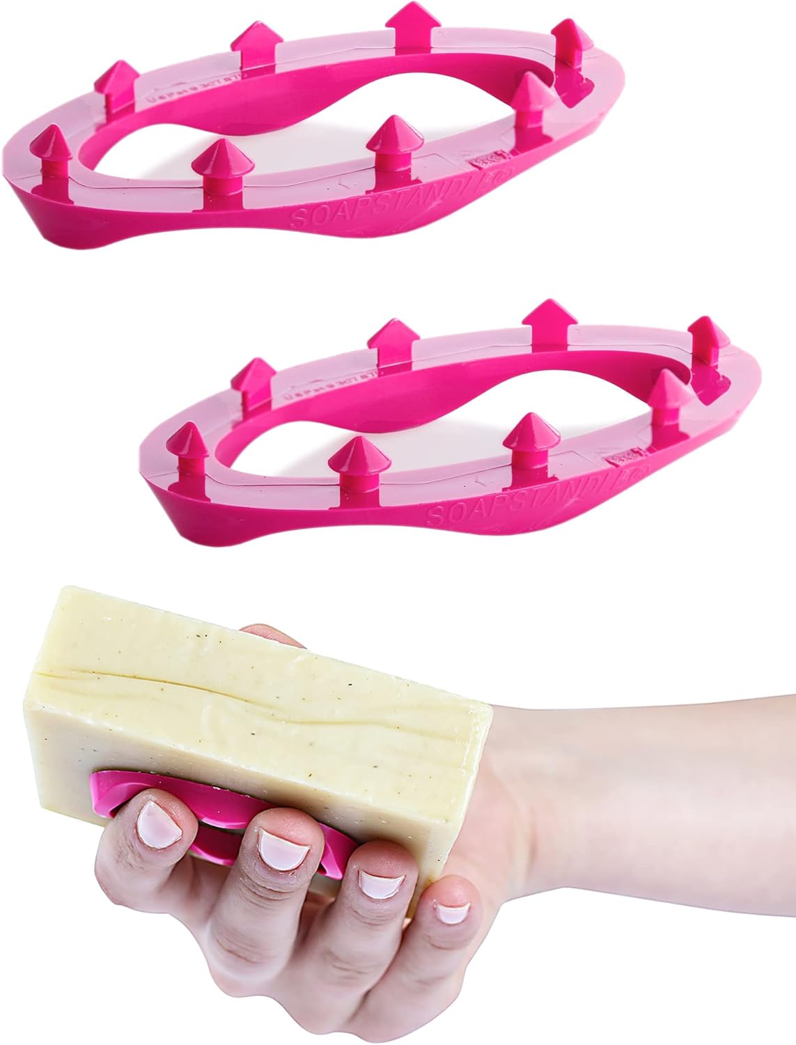 Amazon.com: SoapStandle Bar Soap Gripper No Goo or Mess Soap Holder for ...