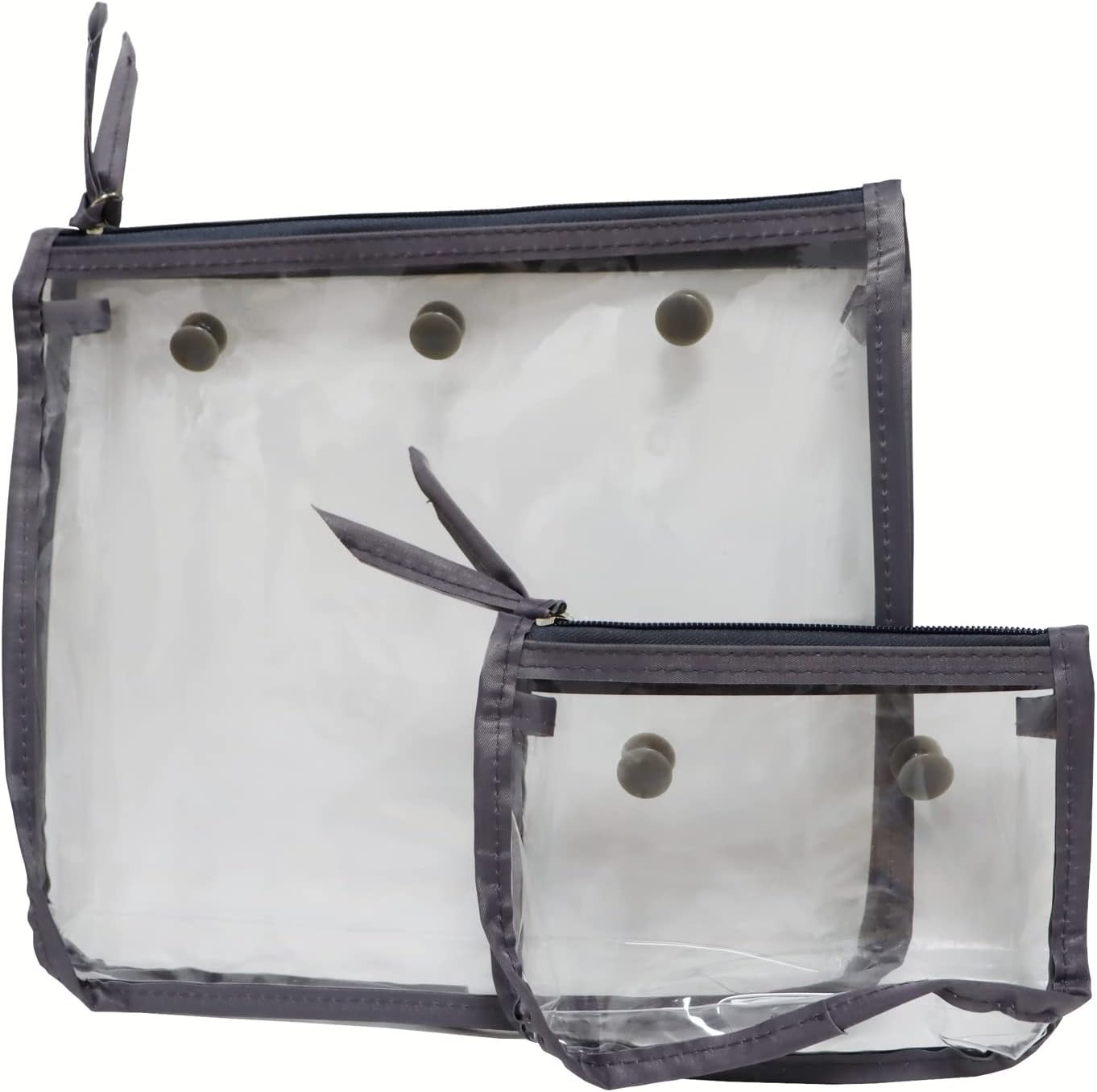 Amazon.com: Bogg Bag Clear Designer Zipper Insert (Set of 2) Travel ...