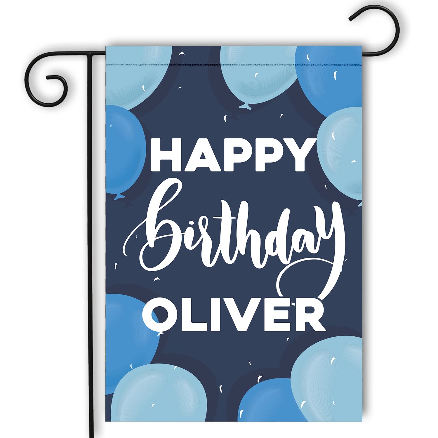 Amazon.com : MAIANEY (12"x18"/28"x40") Double Sided Personalized Happy ...