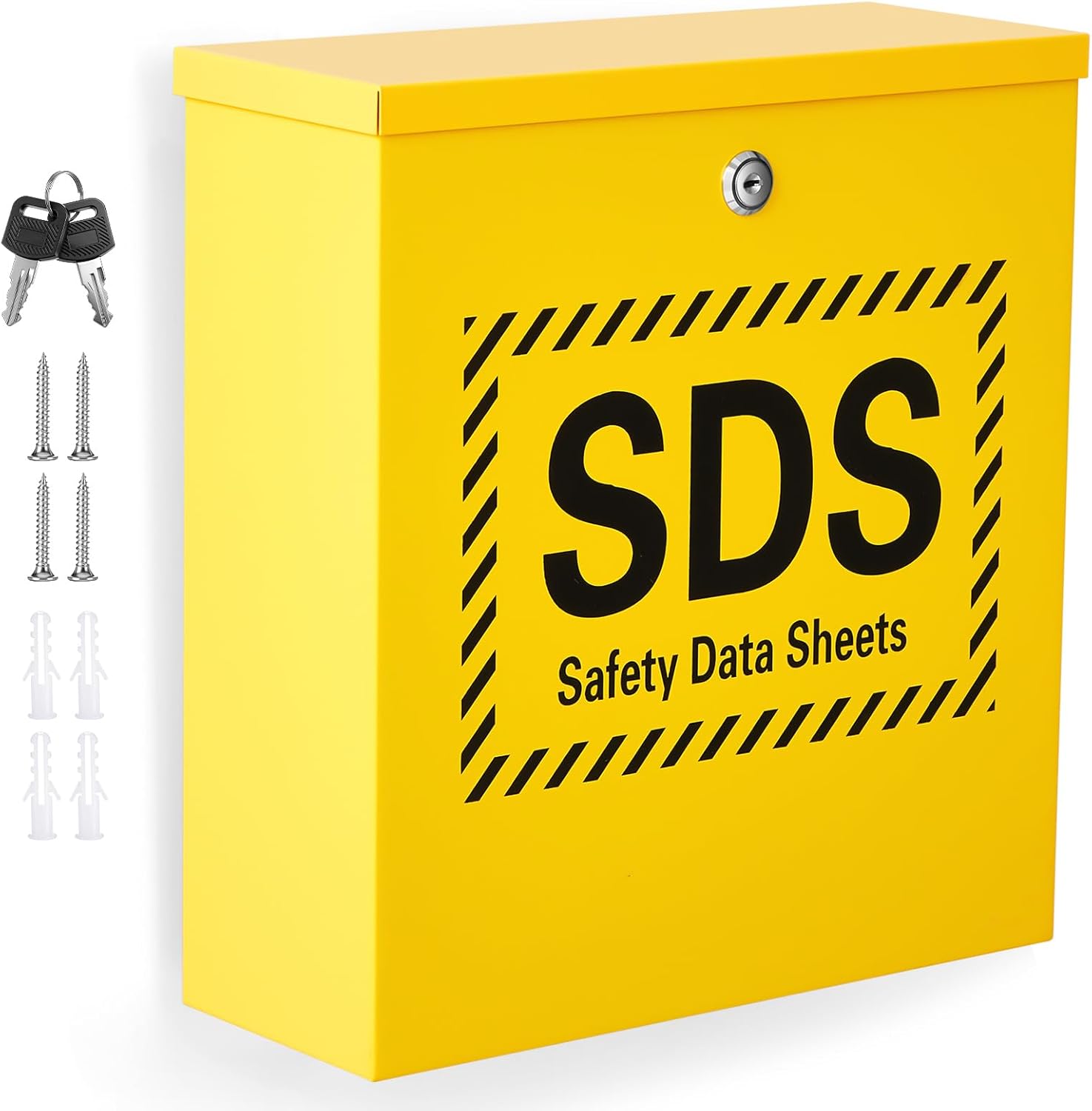 Amazon.com: Zonon SDS Binder Storage Cabinet Steel Locking Cabinet Rack ...