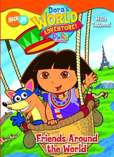 Amazon | Friends Around the World (Color Plus Tattoos) | Golden Books ...