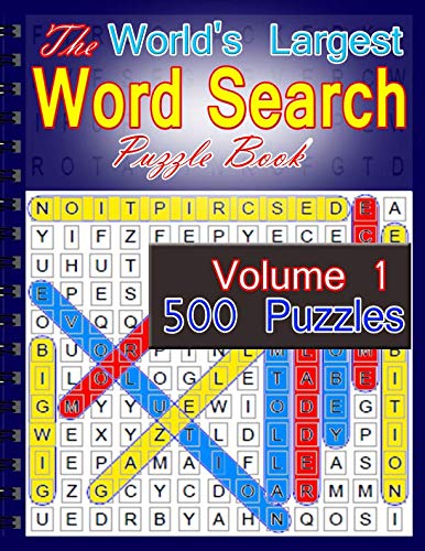 The World's Largest Word Search Puzzle Book Volume 1: 500 Puzzles: kong, kong, kong, kong ...