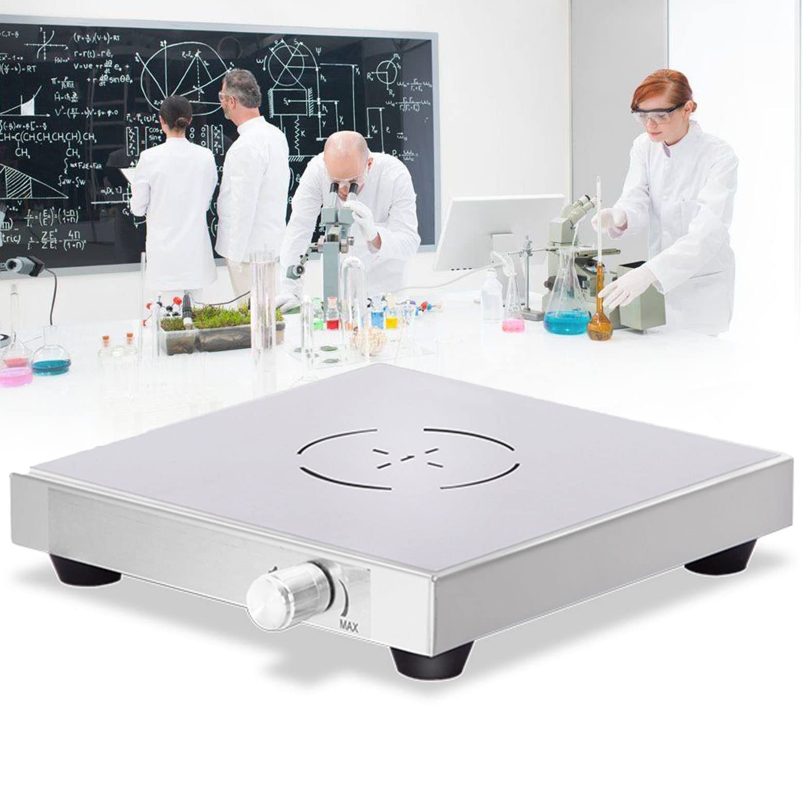 Buy ZUKETANG Lab Stirrer, Magnetic Stirrer with Stainless Steel Work ...