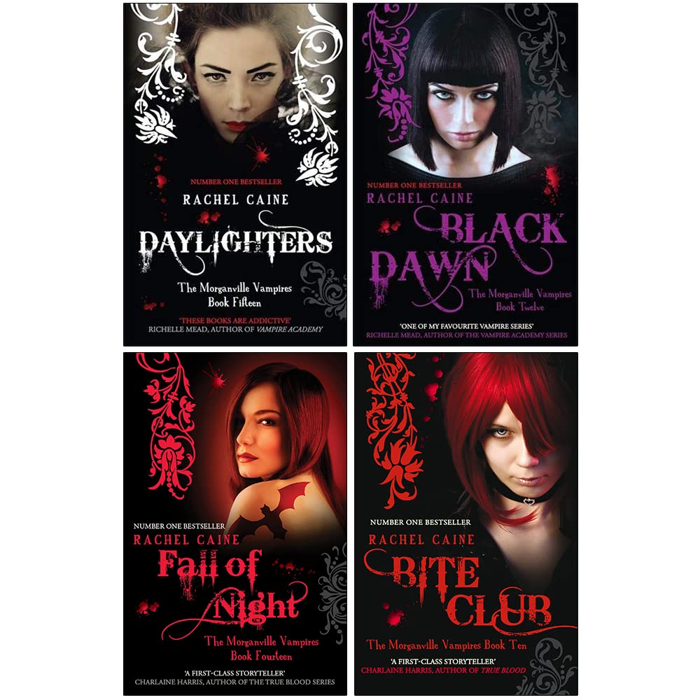 Grehge ne Morganville Vampires Series 4 Books Collection Set (Last ...
