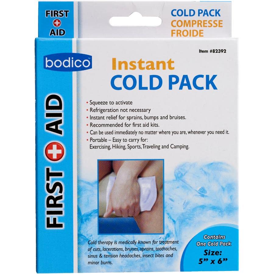First Aid Instant Cold Pack - 5" x 6" : Amazon.ca: Health & Personal Care