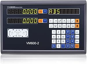 Grating Ruler VM600-2 Digital Readout DRO Set Linear Scales Kit 5U ...
