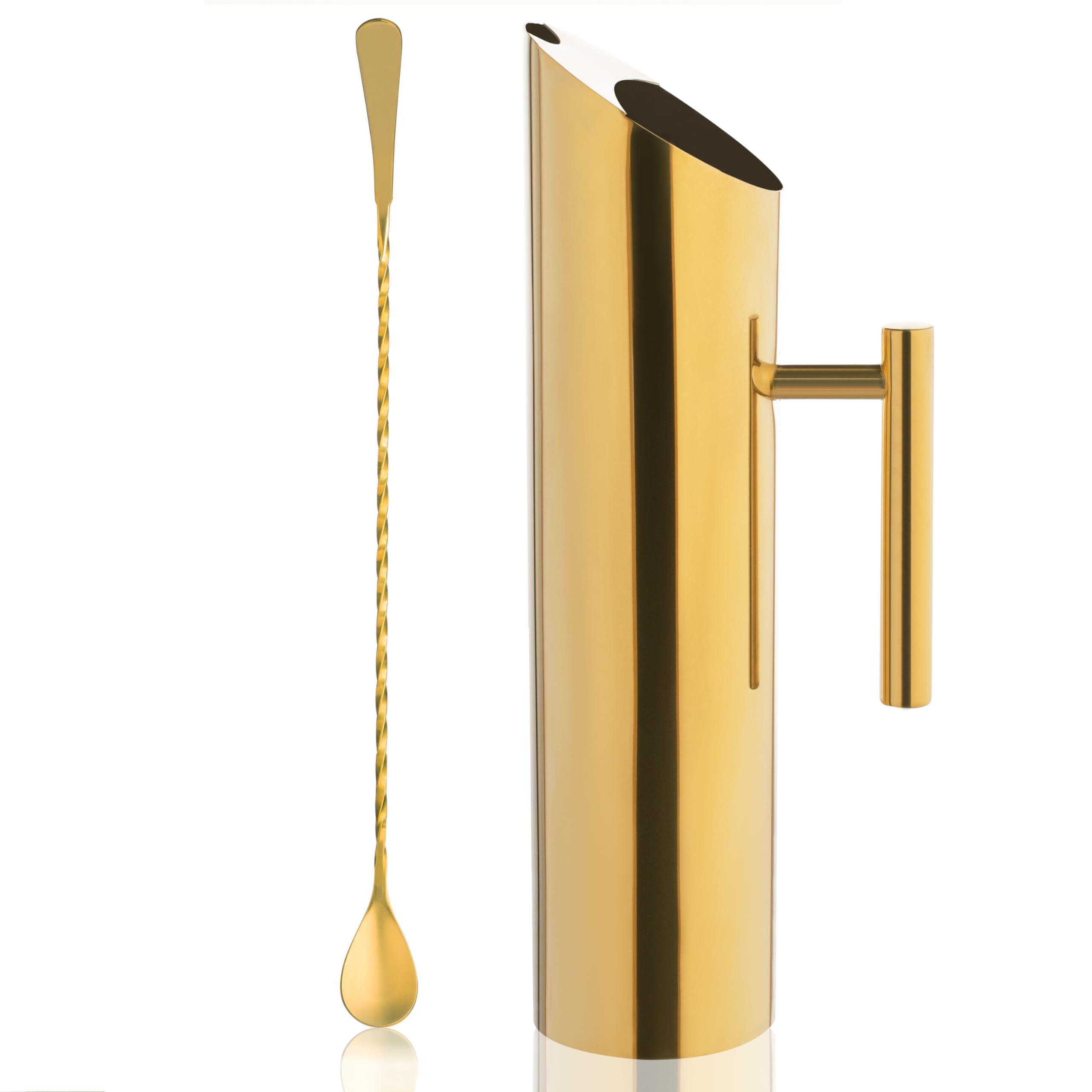 Amazon.com: Generic Soluna HM Stainless Steel Chrome Gold Pitcher with ...