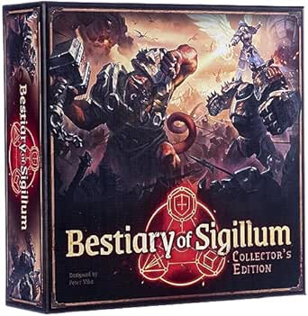 Amazon.com: CrowD Games | Bestiary of Sigillum Board Game | 1/2/4 ...