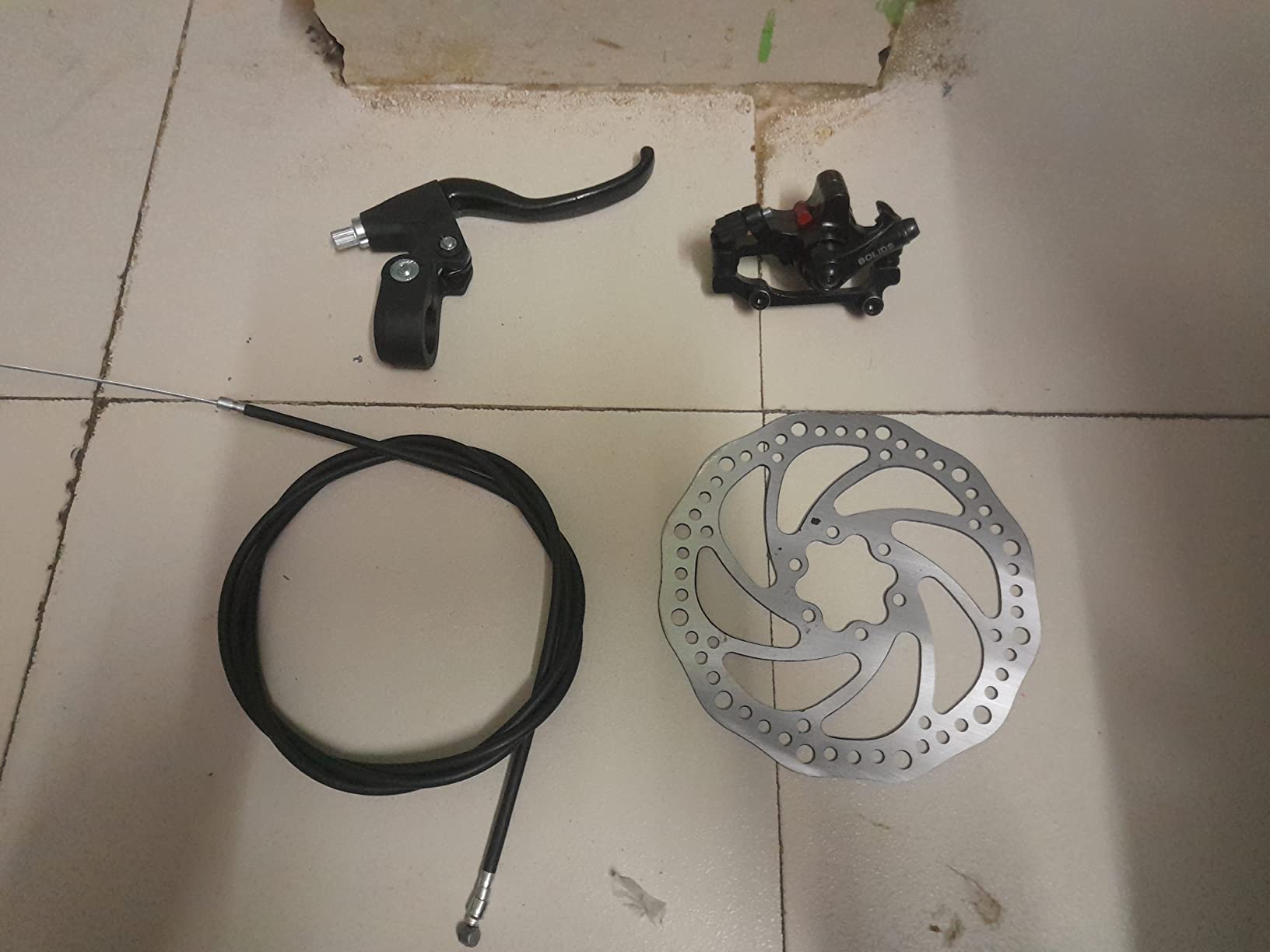 Matelco Bicycle Rear Disc Break Set Thradless for All Bikes Cycle ...