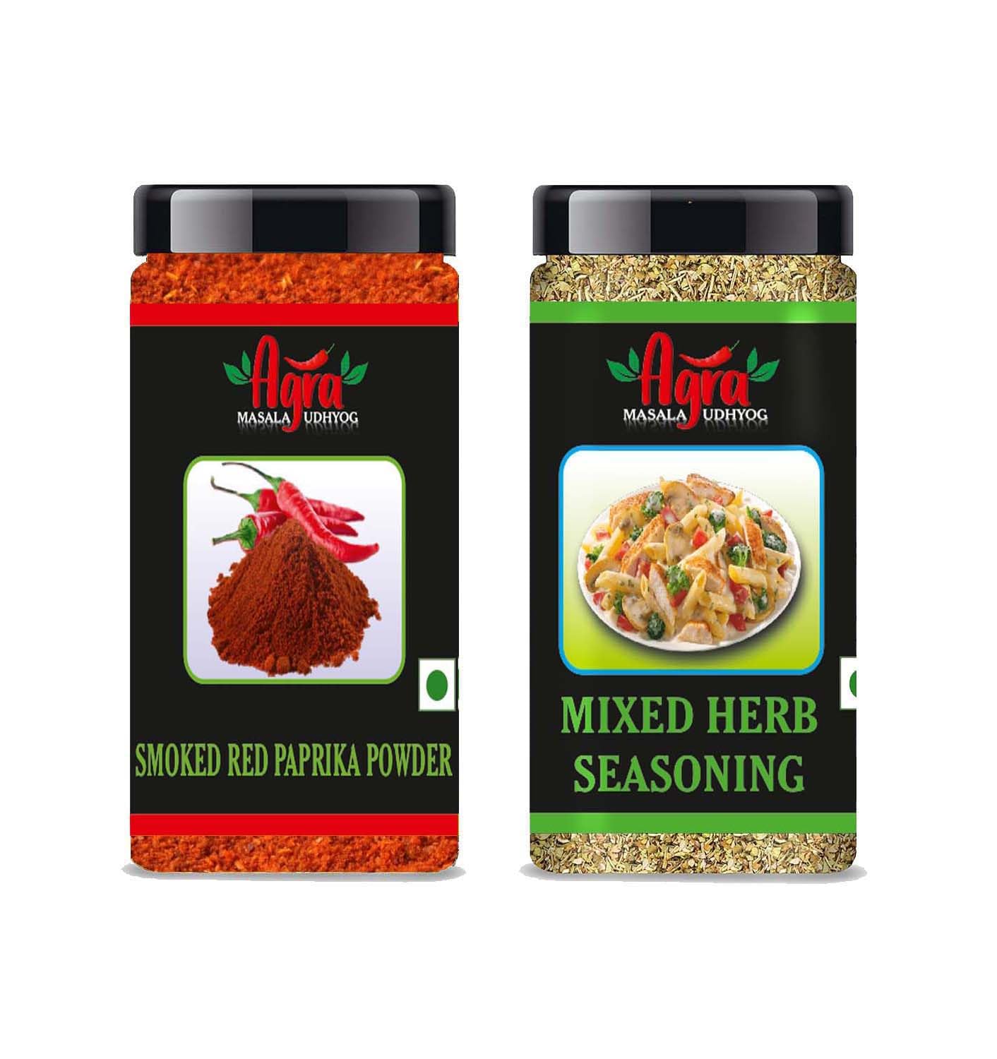 Agra Masala Udhyog Smoke Red Paprika Powder Mixed Herbs Seasoning ...