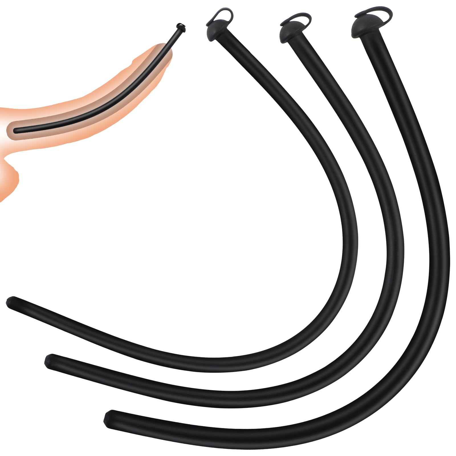 Amazon.com: Silicone Penis Plug, 3 PCS Urethral Plug Set, Urethral ...