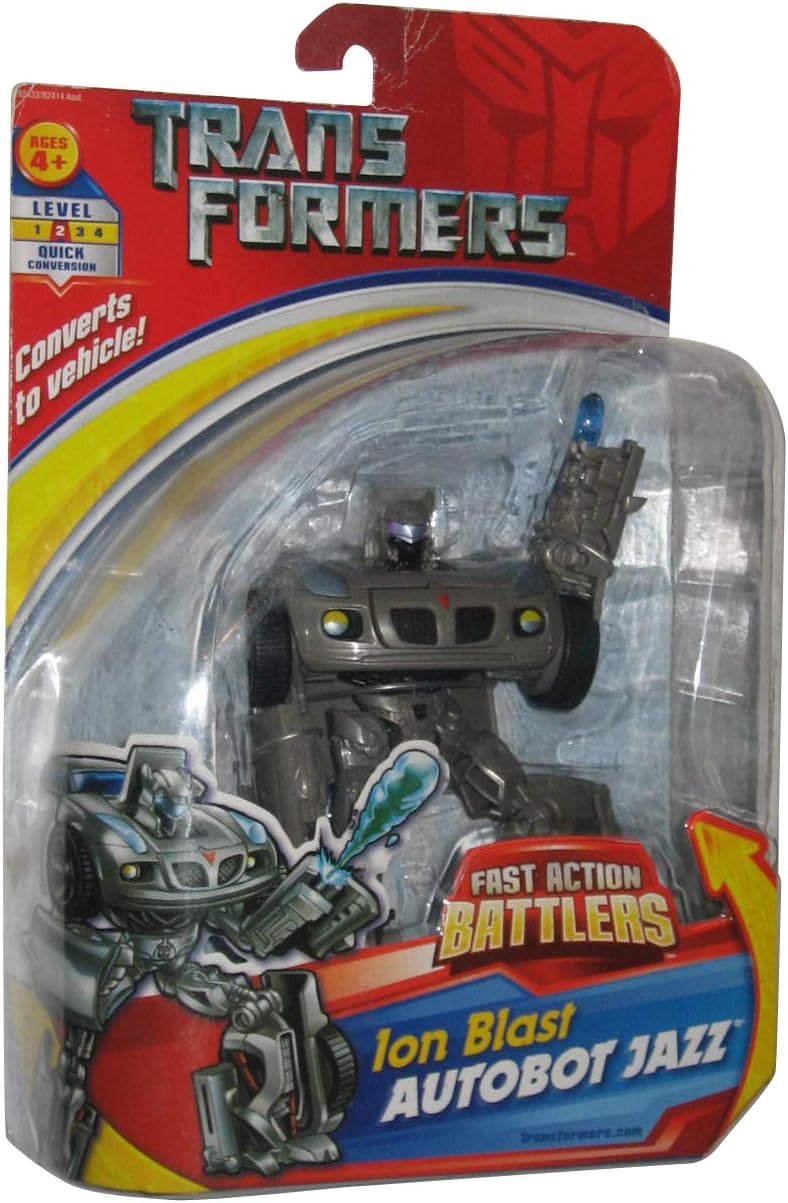 Transformers Fast Action Battlers Ion Blast Autobot Jazz : Amazon.co.uk ...
