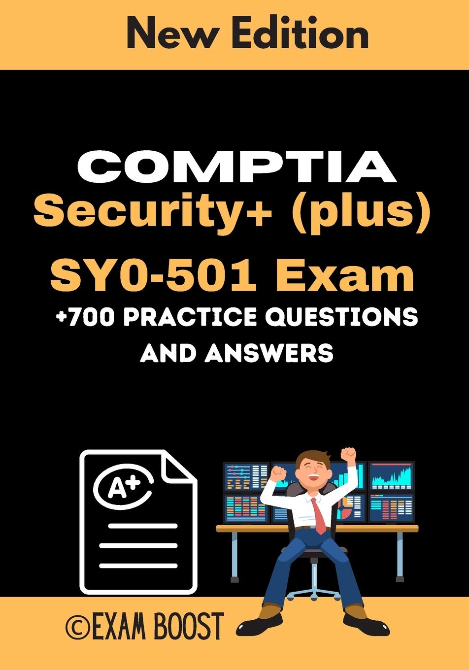 CompTIA Security+ (plus) SY0-501 Exam +700 practice Questions and ...