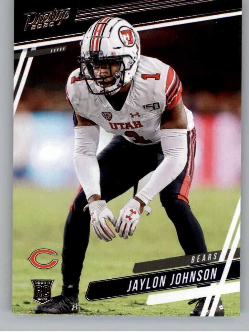 Amazon.com: 2020 Panini Prestige #254 Jaylon Johnson Chicago Bears ...