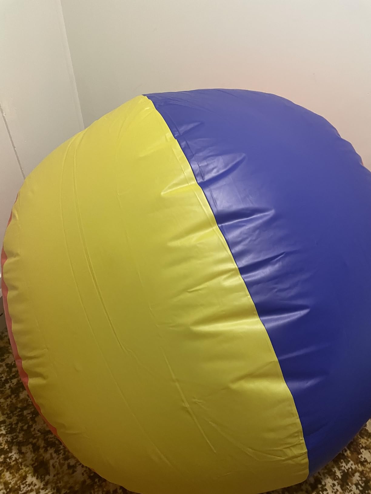 Novelty Place Giant Inflatable Beach Ball, Pool Toy for Kids & Adults ...