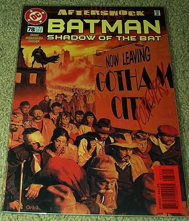 Batman Shadow of the Bat Aftershock No. 78 Sep 1998: Alan Grant: Amazon ...