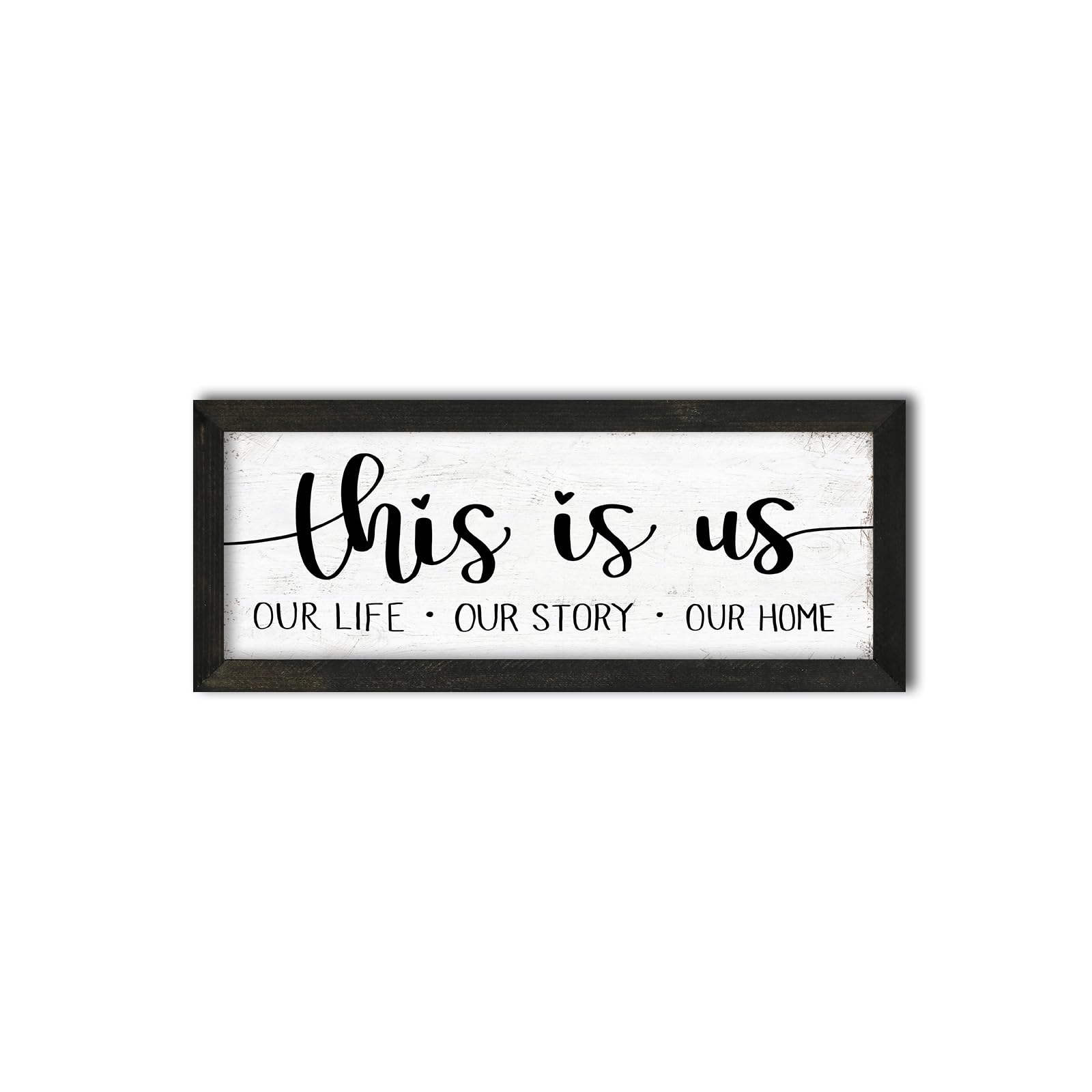 Amazon.com: This is Us Our Life Our Story Our Home Wall Decor:Rustic ...