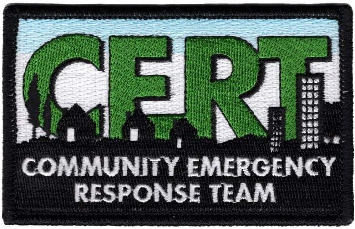 Amazon.com: CERT Embroidered Patch Community Emergency Response Team ...