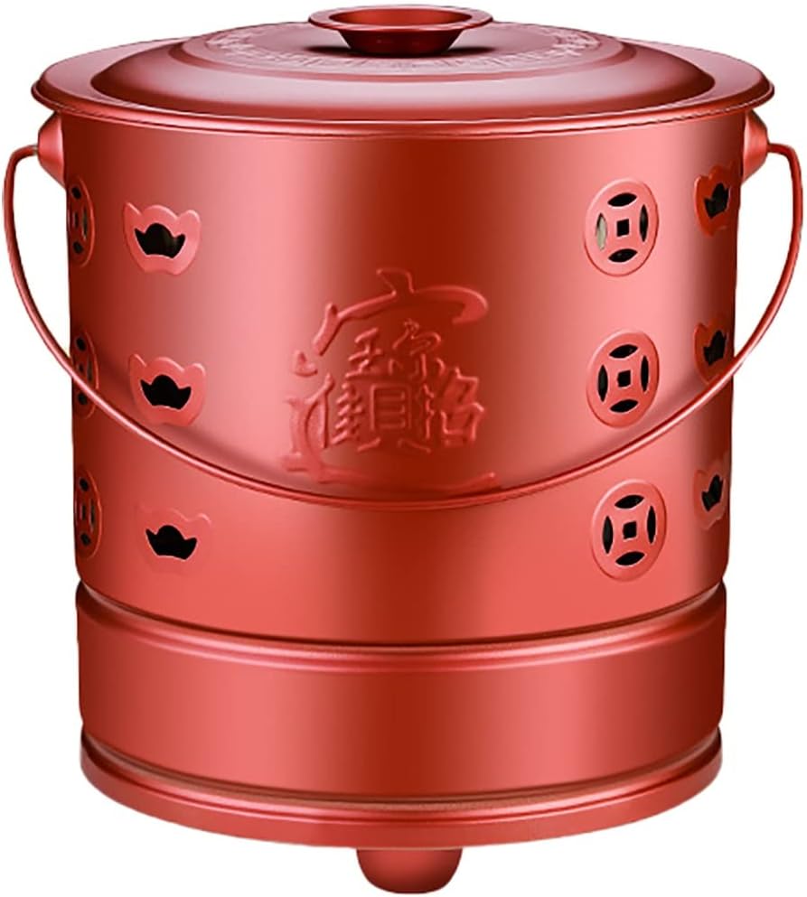 Amazon.com : AoForce Metal Incinerator Cage with Burning Tongs Fire Pit ...
