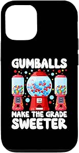 Amazon.com: iPhone 15 Pro Gumballs Make The Grade Sweeter Bubble Gum ...