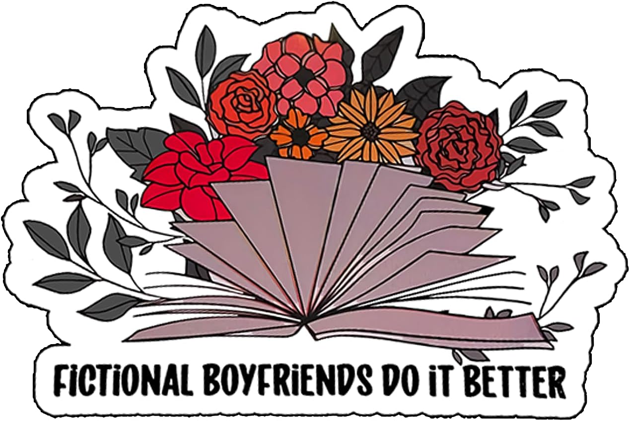 Amazon.com: Fictional boyfriends do it better sticker, Kindle Laptop ...