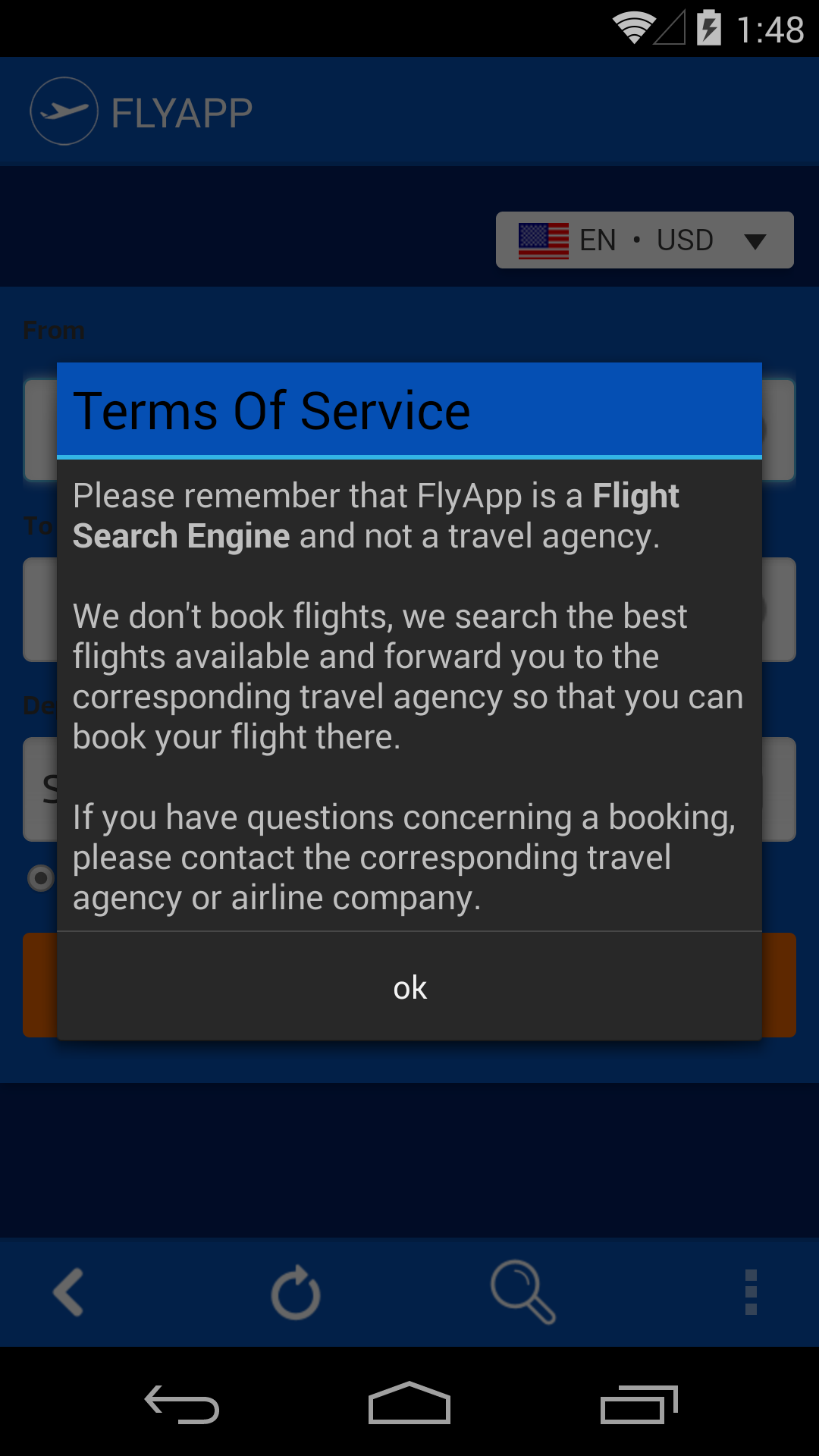 FLYAPP - Best Flight Search Engine - App on Amazon Appstore
