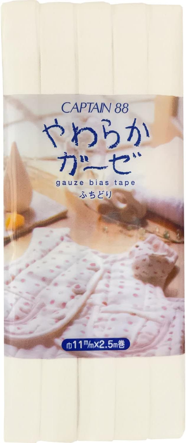 Amazon | キャプテン(CAPTAIN) 88ふちどり ニット 15 バイアステープ 15mm幅×2.5m巻 #18 黒 CP70 ...