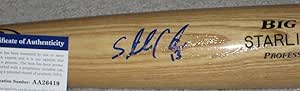 Starlin Castro Autographed Baseball Bat - Ash Rawlings Big Stick ...